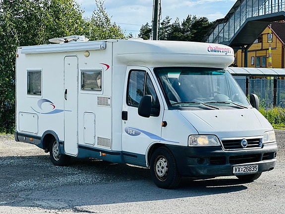 Til salgs: Fiat 2.8JTD CHALLENGER.NY EU,NY REG.REIM - 2002 - Camper ...