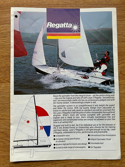Til salgs: Laser Laser 2 Regatta, Black Magic - 1987 | FINN.no