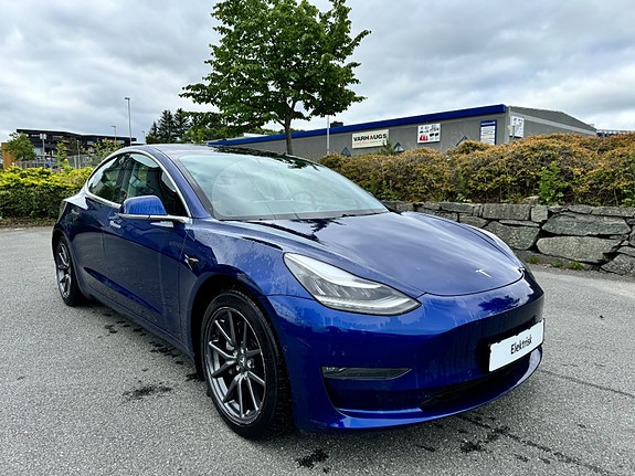 Bruktbil til salgs: Tesla Model 3 - 2020 - Blå - 498 hk | FINN.no