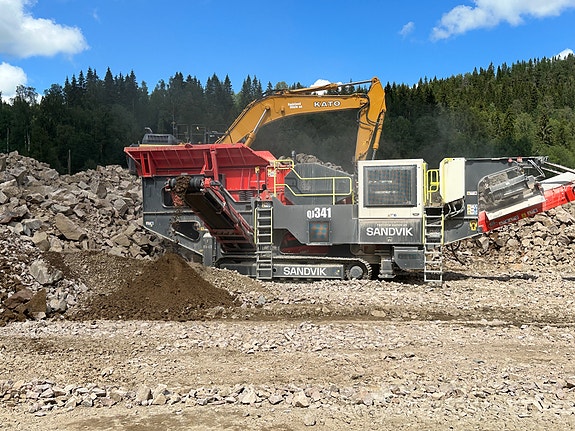 Til salgs: Sandvik QJ341, Med Magnetbånd og sidebånd, kun ca 700 timer ...