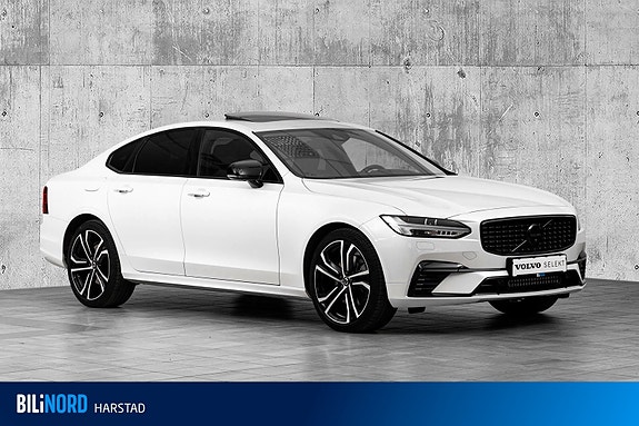 Bruktbil til salgs: Volvo S90 - 2021 - Hvit - 390 hk - Sedan | FINN.no