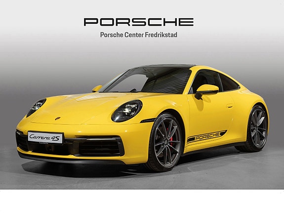 Bruktbil til salgs: Porsche 911 - 2020 - Gul - 450 hk - Coupe | FINN.no