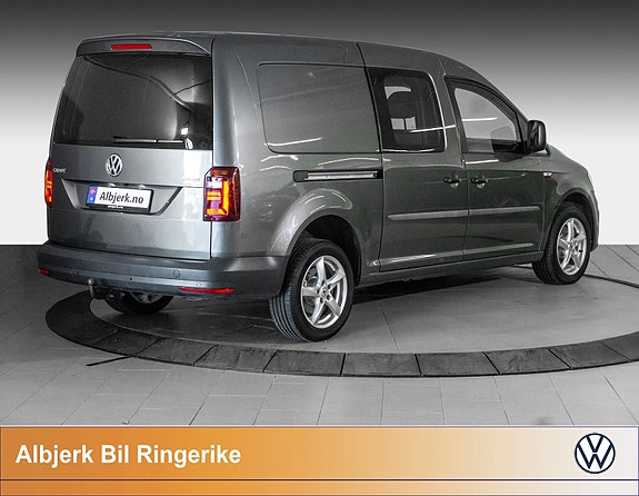 Bruktbil til salgs: Volkswagen Caddy Maxi - 2020 - Grå - 150 hk - Kasse ...