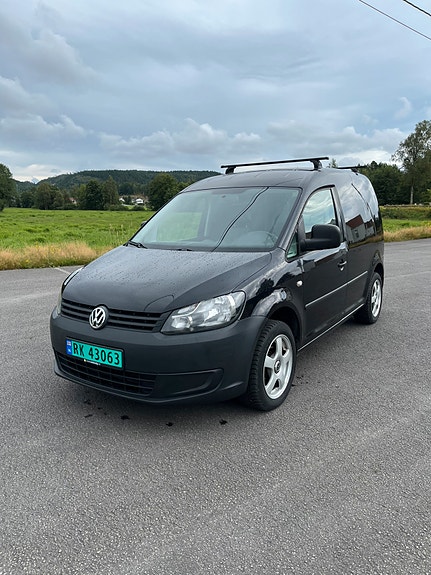 Bruktbil til salgs: Volkswagen Caddy - 2012 - Svart - 75 hk - Kasse ...