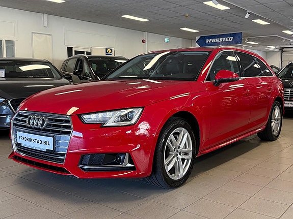 Bruktbil til salgs: Audi A4 - 2019 - Rød - 190 hk - Stasjonsvogn | FINN.no