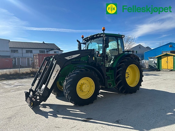 Til salgs: John Deere 6155R med Ålø Q6m laster, eu-godkjent - 2018 ...