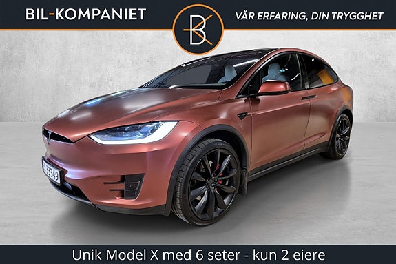Bruktbil til salgs: Tesla Model X - 2021 - Rød - 815 hk - SUVOffroad ...