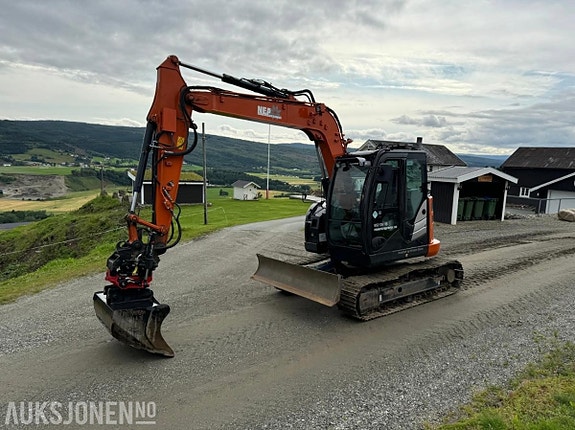 Til salgs: Hitachi ZX85US-6 Beltegraver med Rototilt R3 - 2021 ...