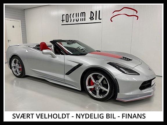 Bruktbil til salgs: Chevrolet Corvette - 2014 - Sølv - 466 hk ...