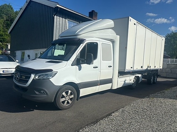 Til salgs: Mercedes-Benz Sprinter trekkvogn med Freno-Air Berco Skap ...