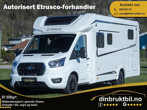 Bobil til salgs: Etrusco T 7.3SCF, FORD AUTOMAT, LASTEROM, SENKESENG ...