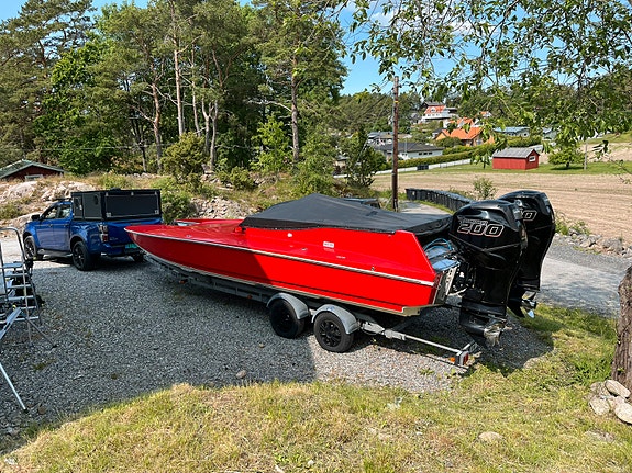 Til salgs: Couagar sportcat 25 twin Mercury 200 - 2008 | FINN.no