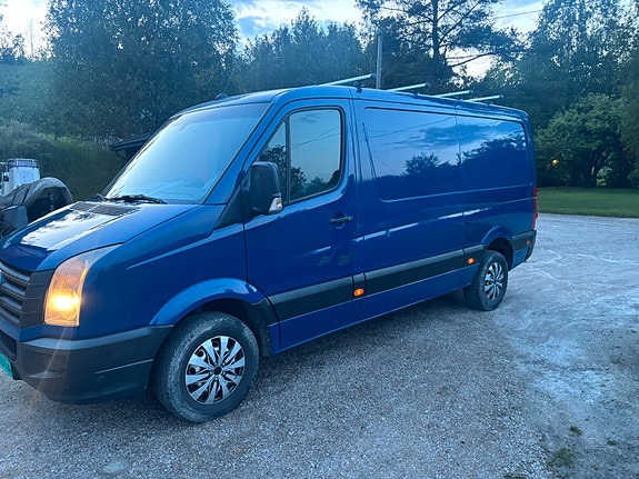 Bruktbil til salgs: Volkswagen Crafter - 2014 - Blå - 163 hk - Kasse ...