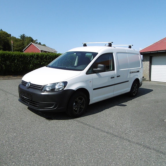 Bruktbil til salgs: Volkswagen Caddy Maxi - 2014 - Hvit - 102 hk ...