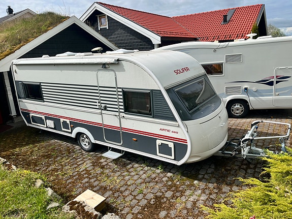 Campingvogn til salgs: Solifer 560 Arctic - 2012 - Soveplasser 4 ...