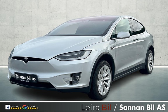 Bruktbil til salgs: Tesla Model X - 2016 - Sølv - 525 hk - SUVOffroad ...