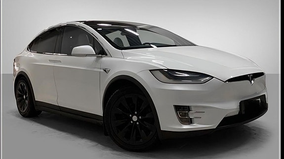 Bruktbil til salgs: Tesla Model X - 2017 - Hvit - 524 hk - SUVOffroad ...