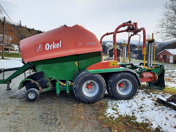 Til salgs: Orkel GP 1260 Agronic kombipresse - 2007 | FINN.no