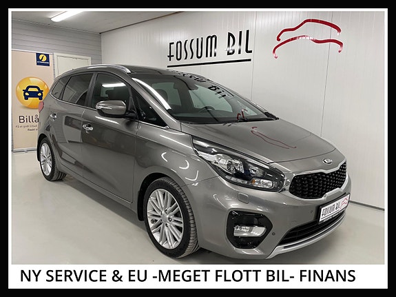 Bruktbil til salgs: Kia Carens - 2017 - Grå - 141 hk - Flerbruksbil ...