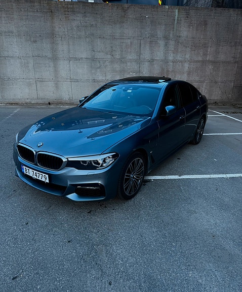 Bruktbil til salgs: BMW 5-serie - 2018 - Grå - 252 hk - Sedan | FINN.no
