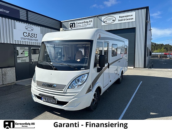 Bobil til salgs: Hymer EX 578 aut, klasse B, enkle senger, lav km stand - 2017 - Integrert - 150 ...
