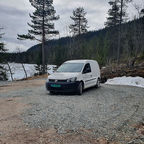 Bruktbil til salgs: Volkswagen Caddy - 2015 - Hvit - 75 hk - Kasse ...