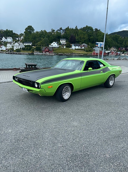 Bruktbil til salgs: Dodge Challenger - 1974 - Grønn - 300 hk - Coupe | FINN.no