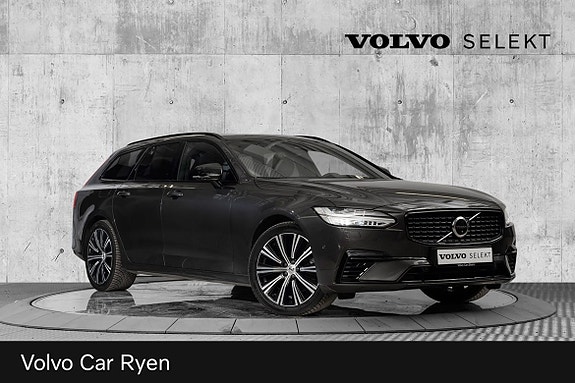 Bruktbil til salgs: Volvo V90 - 2023 - Grå - 350 hk - Stasjonsvogn ...