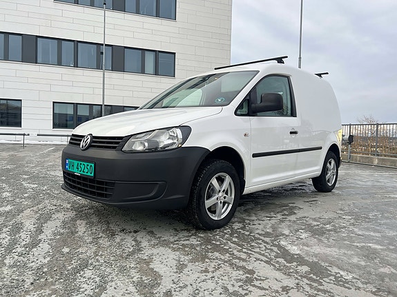 Bruktbil til salgs: Volkswagen Caddy - 2013 - Hvit - 75 hk - Kasse ...