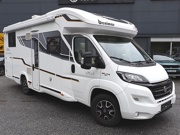 Bobil til salgs: Benimar Mileo 263 Pent brukt. Reg. for 5. Skinn - 2017 - Delintegrert - 150 hk ...