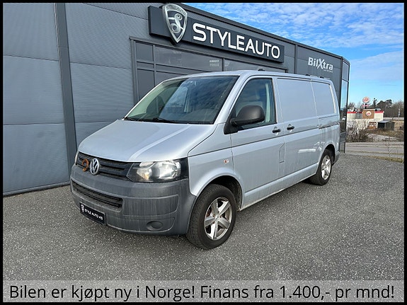 Bruktbil til salgs: Volkswagen Transporter - 2012 - Sølv - 140 hk - Kasse | FINN.no