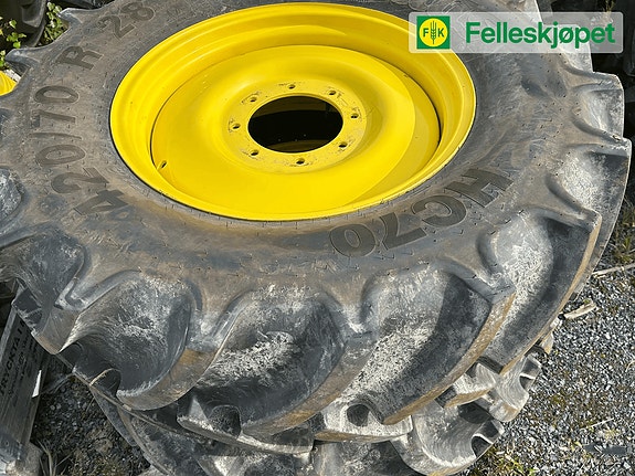 Til salgs: John Deere Hjul par: Mitas AC70 42070R28 GKN Gul - 2019 ...