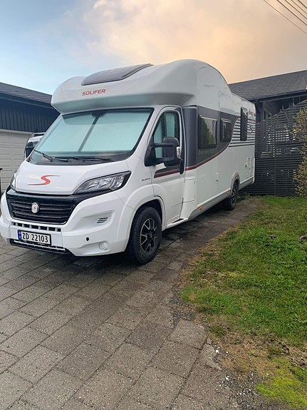 Bobil til salgs: Solifer Emotion 723 - 2016 - Delintegrert - 150 hk | FINN.no