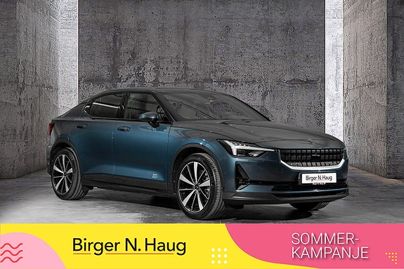Bruktbil til salgs: Polestar 2 - 2021 - Blå - 408 hk - Kombi 5-dørs ...