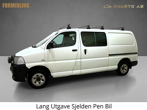 Bruktbil til salgs: Toyota HiAce - 2012 - Hvit - 117 hk - Kasse | FINN.no