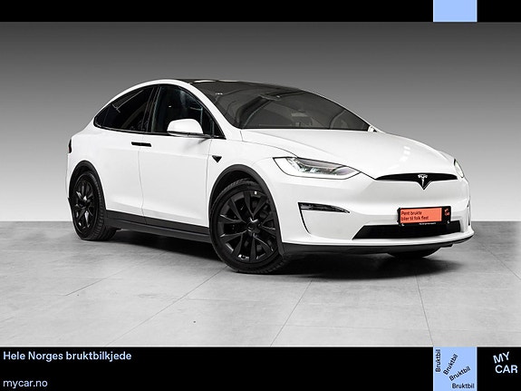 Bruktbil til salgs: Tesla Model X - 2023 - Hvit - 847 hk - SUVOffroad ...