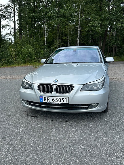 Bruktbil til salgs: BMW 5-serie - 2008 - Sølv - 163 hk - Sedan | FINN.no