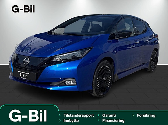 Bruktbil til salgs: Nissan Leaf - 2024 - Blå - 150 hk - Kombi 5-dørs ...