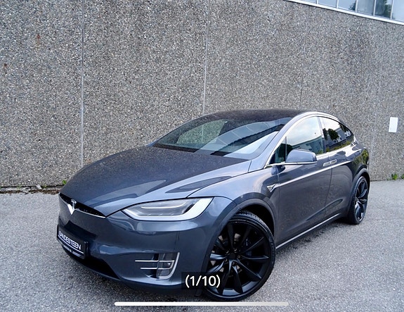 Bruktbil til salgs: Tesla Model X - 2019 - Grå - 524 hk - SUVOffroad ...