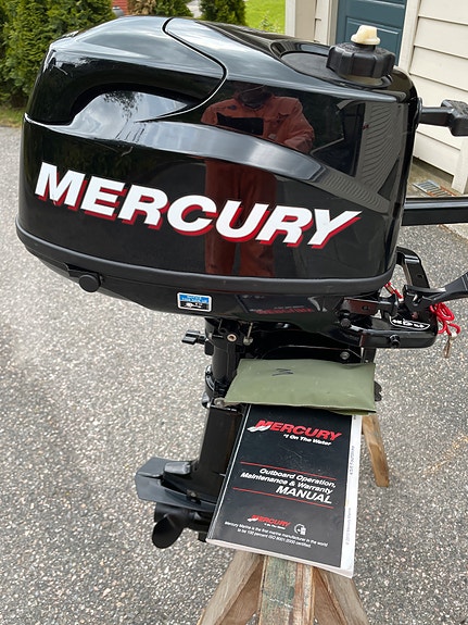Til salgs: Mercury 6 hk så god som ny og nesten ikke brukt | FINN.no