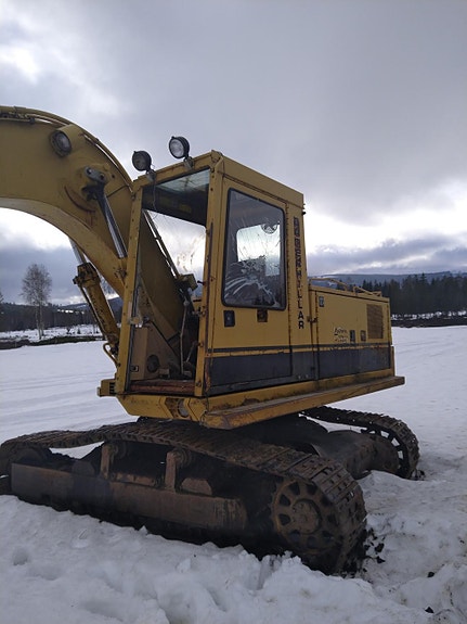 Til salgs: Cat 219 gravemaskin - 1989 - Gravemaskin | FINN.no