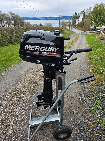 Til salgs: Mercury 6 hk 4 takt kort stamme 2016 | FINN.no