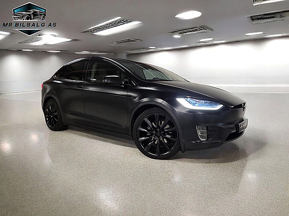 Bruktbil til salgs: Tesla Model X - 2017 - Svart - 524 hk - SUVOffroad ...