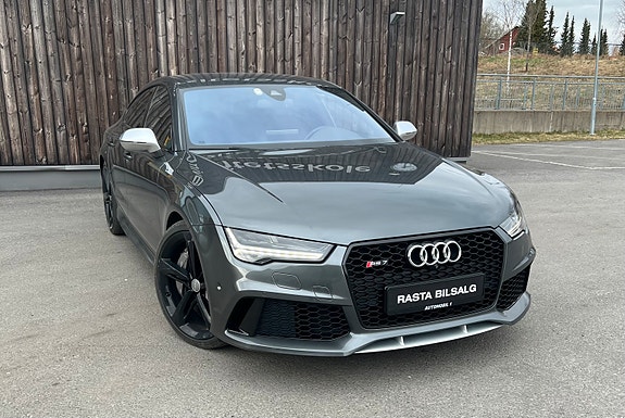 Bruktbil til salgs: Audi RS7 - 2014 - Grå - 560 hk - Kombi 5-dørs | FINN.no