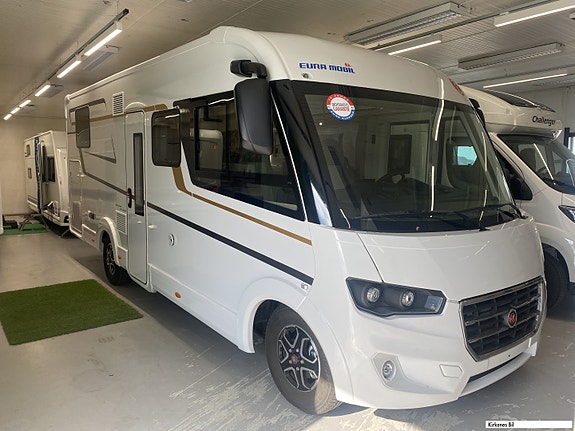 Bobil til salgs: Eura Mobil Integra Line 720 QF Fiat 180 HK 4,4t chassis, 9 Trinns Automatgir ...