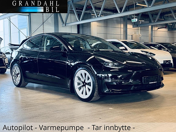 Bruktbil til salgs: Tesla Model 3 - 2021 - Svart - 325 hk - Sedan | FINN.no