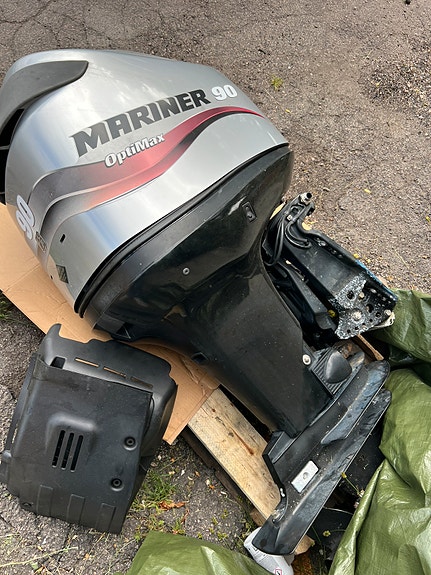 Til salgs: Mariner Optimax 90 rep. objekt | FINN.no