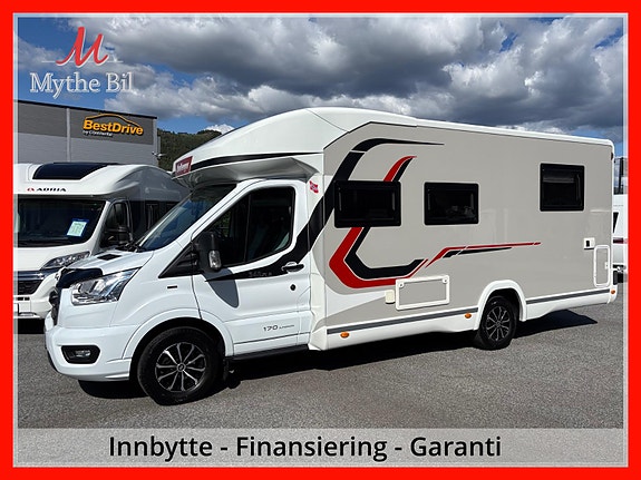 Bobil til salgs: Challenger 348 XLB FORD GRAPHITE M20 170Hk AutGulvvarmeSolcelleR ...