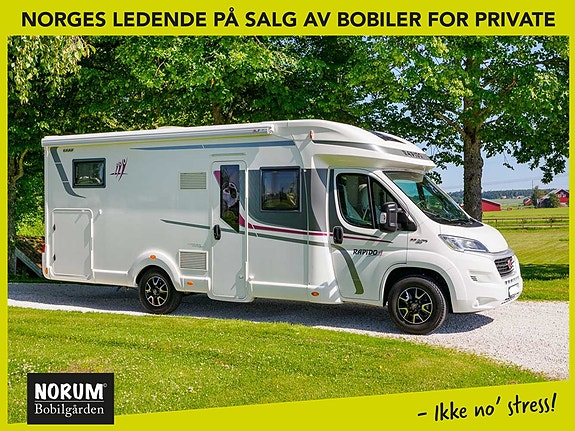 Bobil til salgs: Rapido 666 F - 2018 - Delintegrert - 150 hk - 2,3 l | FINN.no