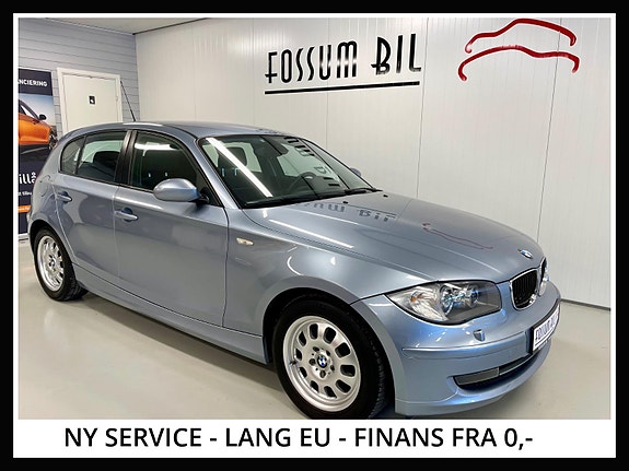 Bruktbil til salgs: BMW 1-serie - 2009 - Blå - 116 hk - Kombi 5-dørs ...
